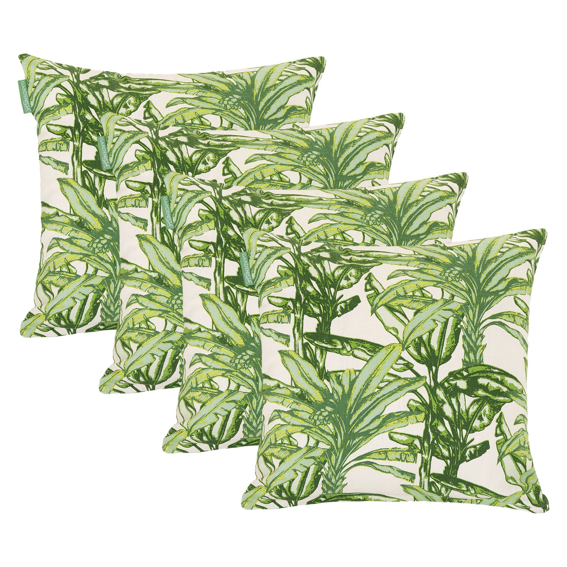 Outdoor Water Resistant Cotton Canvas Printed Scatter Cushions - Shop ...